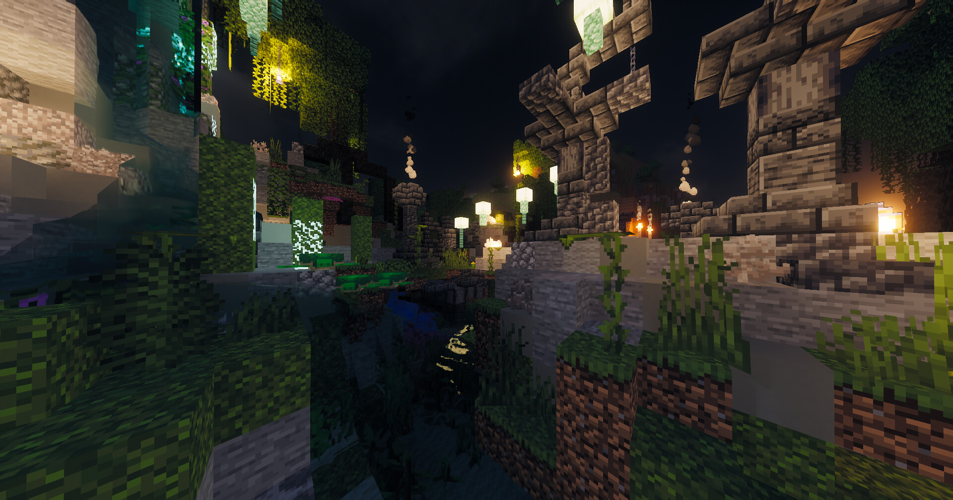 BluSMP S3 | Server Spawn Minecraft Map