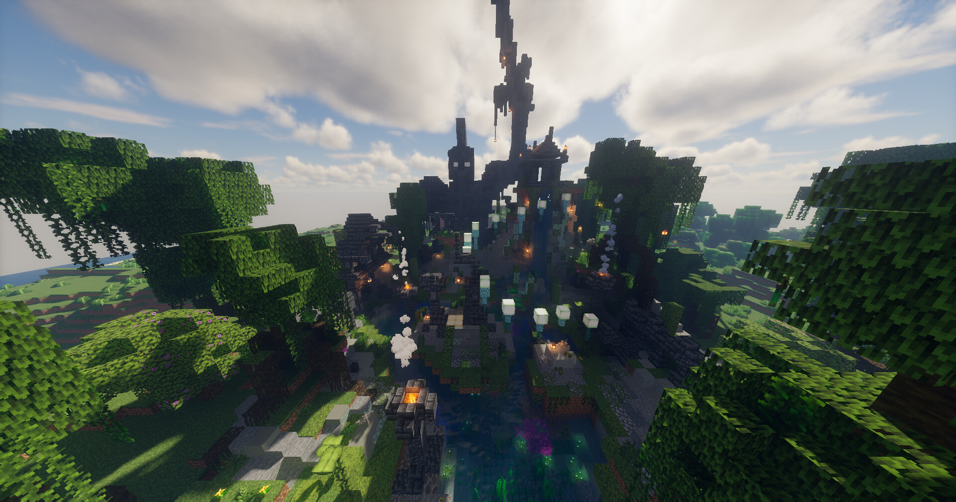 BluSMP S3 | Server Spawn Minecraft Map