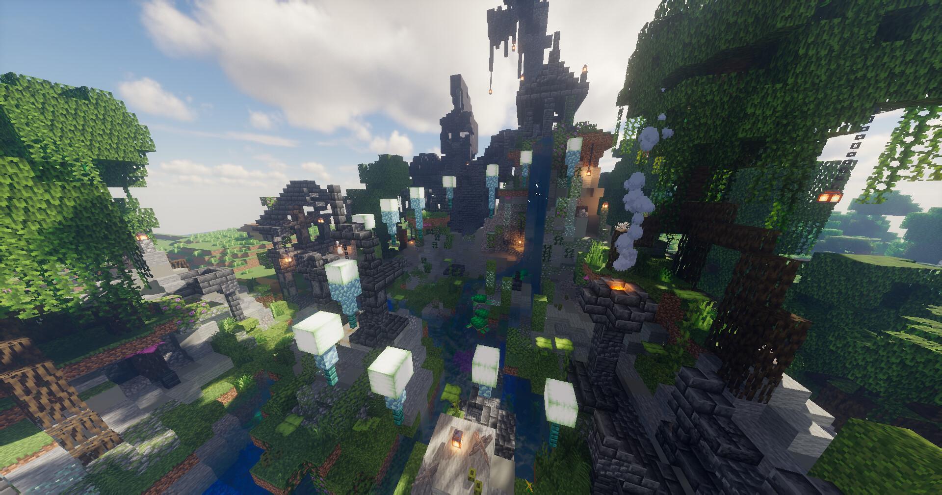 BluSMP S3 | Server Spawn Minecraft Map