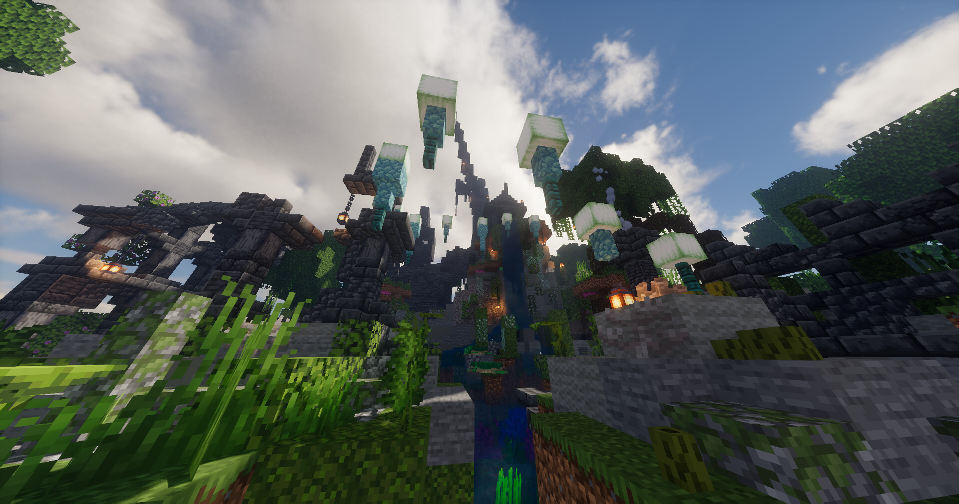 BluSMP S3 | Server Spawn Minecraft Map