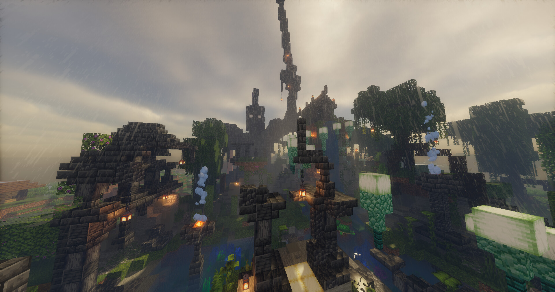 BluSMP S3 | Server Spawn Minecraft Map