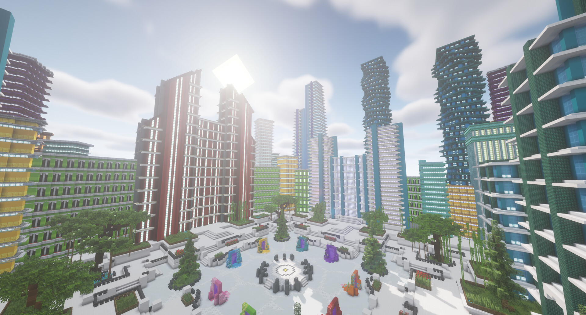 Skyline - Skyblock Lobby (Download) Minecraft Map
