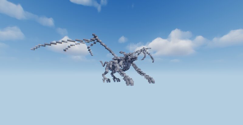 Dragons(Amber, Onyx, Skeletal)[Downloadable] Minecraft Map