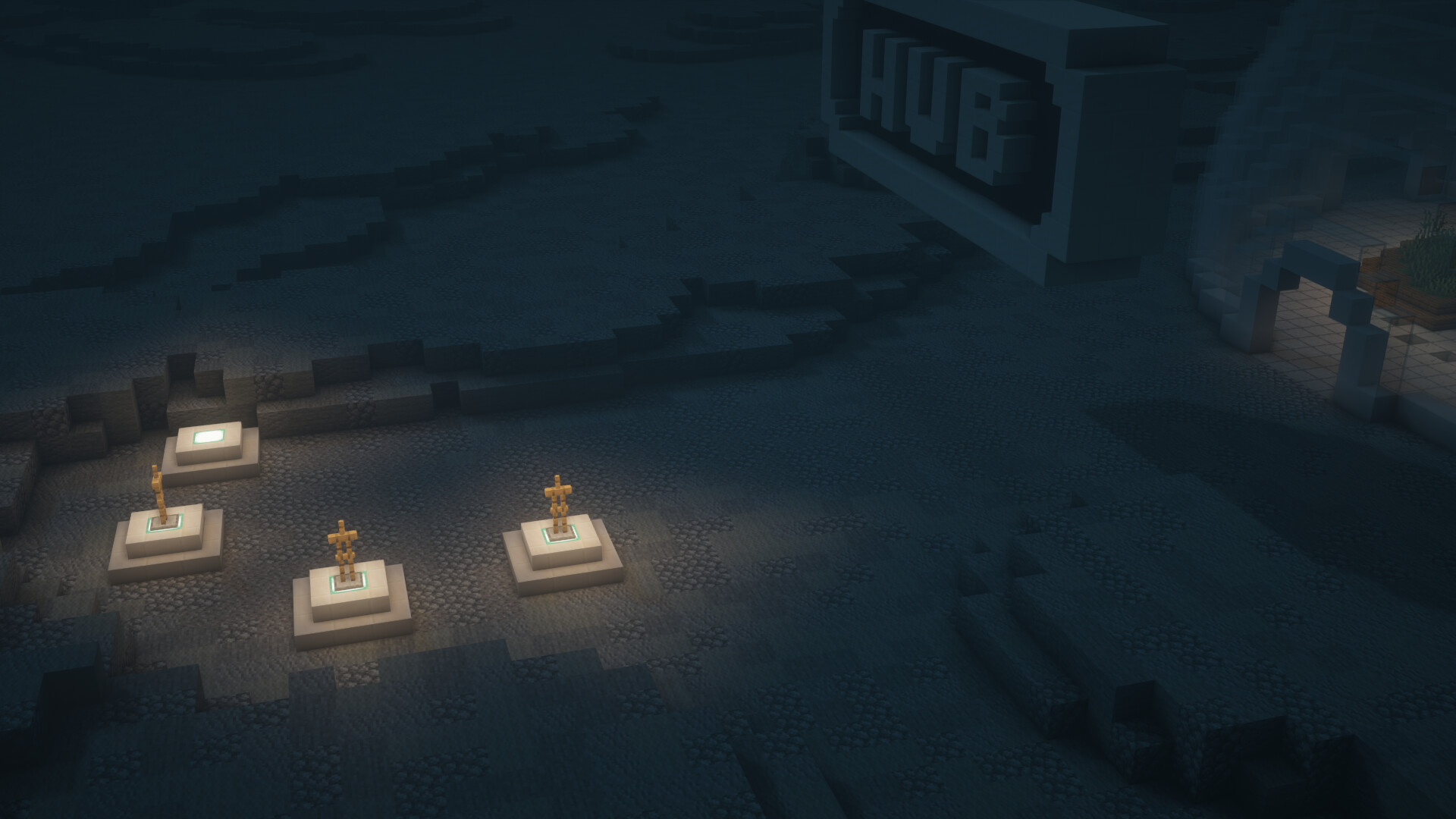 Apollo 11 Moon Hub (download) Minecraft Map