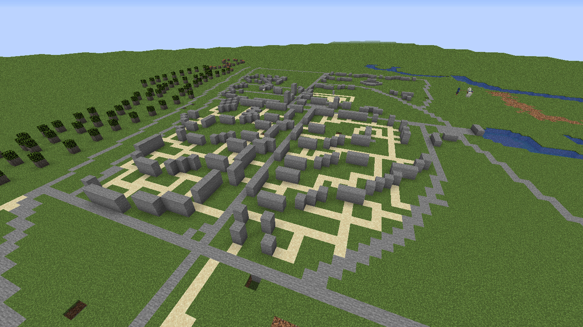 new 3 versions map Minecraft Map