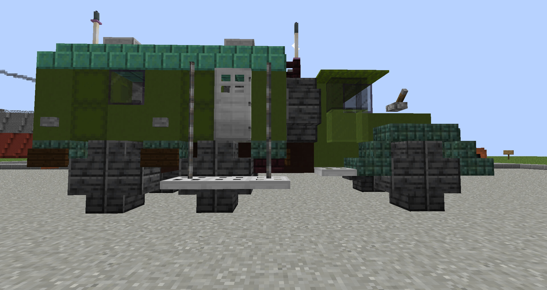Truck ZIL-131 Seismovibrator [Schem] Minecraft Map