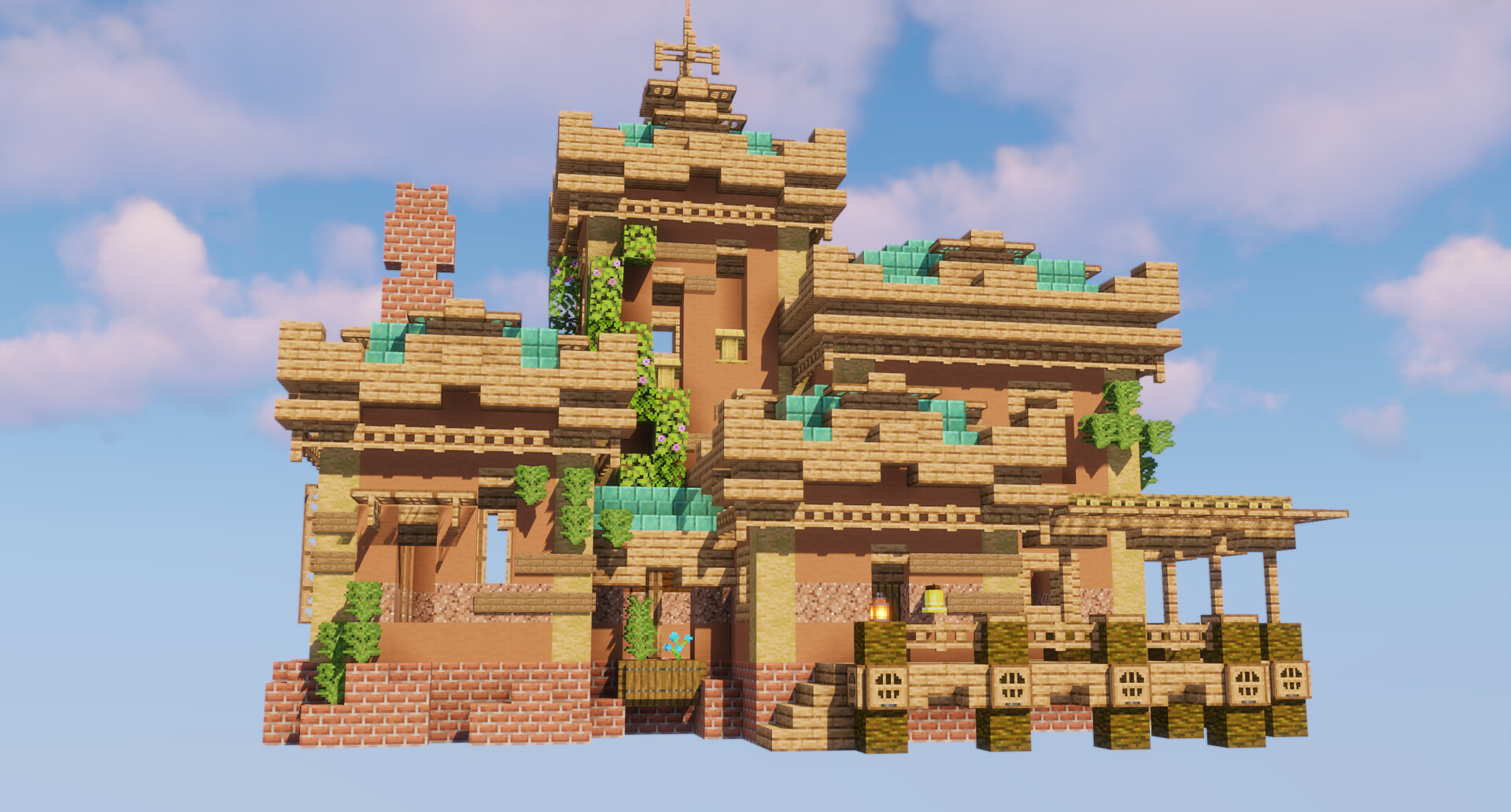 60+ Fantasy House Pack (DOWNLOAD) Minecraft Map