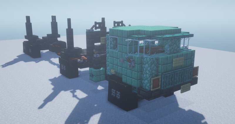 MAZ 509A Logging Truck (Download) Minecraft Map