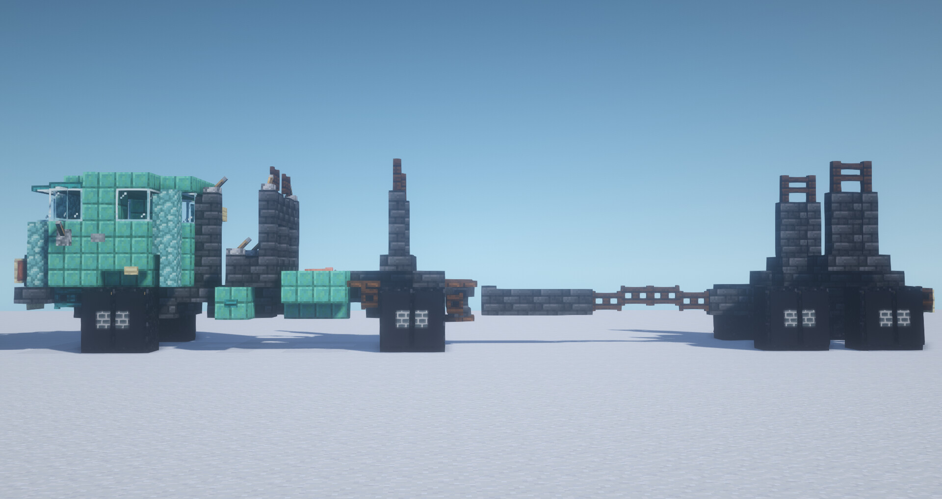 MAZ 509A Logging Truck (Download) Minecraft Map