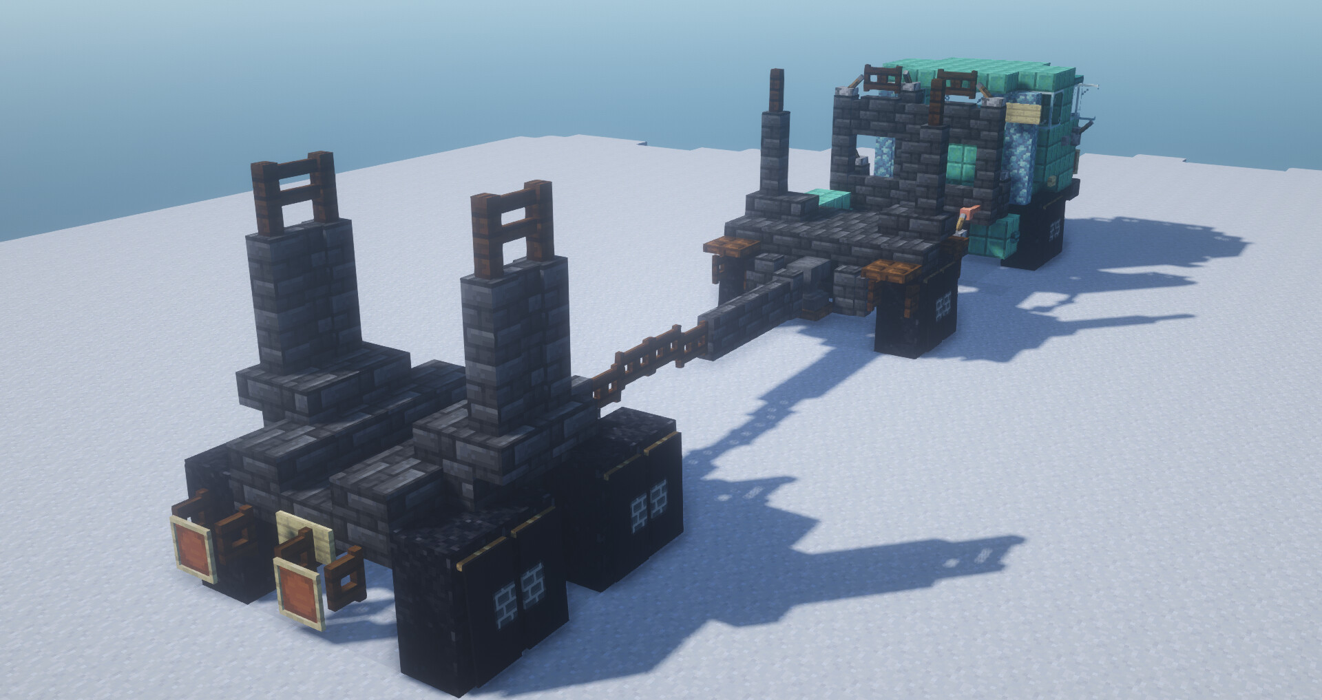 MAZ 509A Logging Truck (Download) Minecraft Map