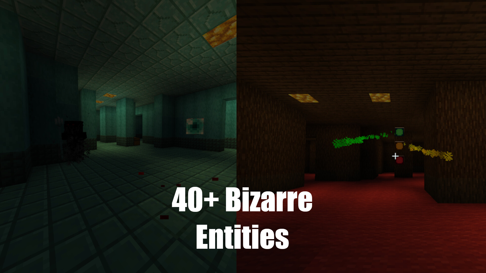 Survive the Backrooms: A Survival Horror Map Minecraft Map