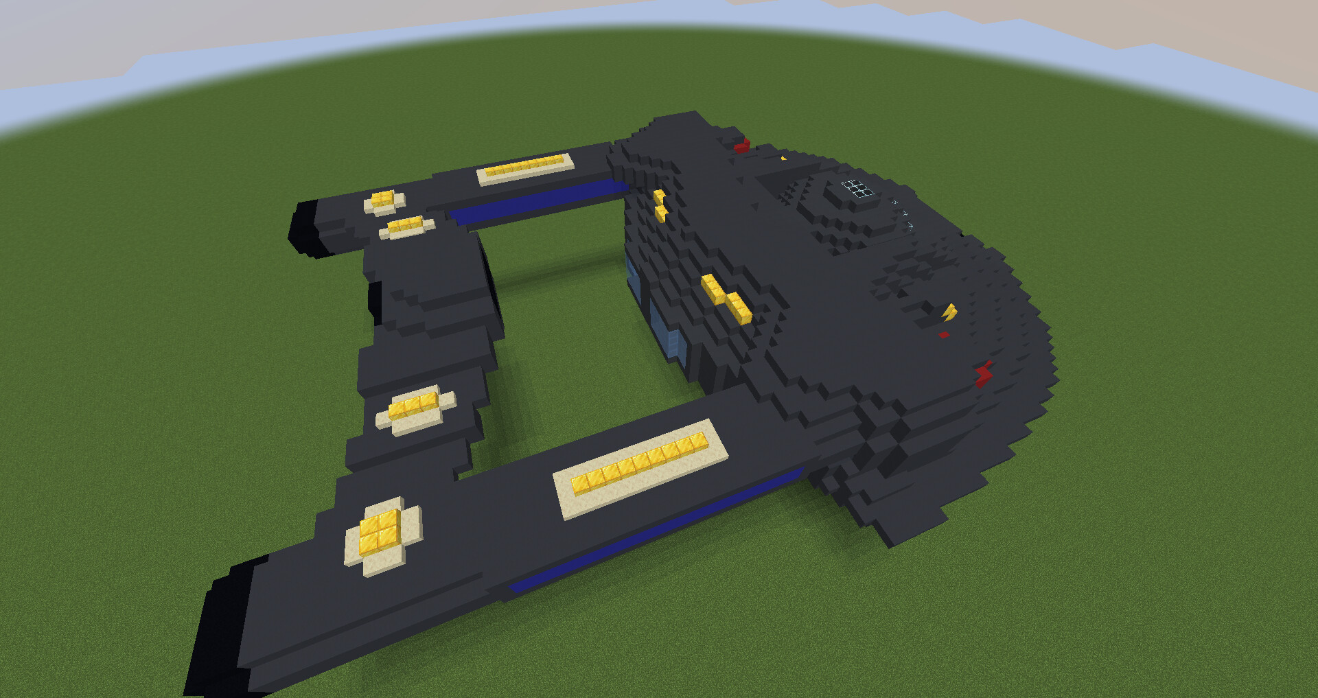 Steamrunner-class starship Minecraft Map