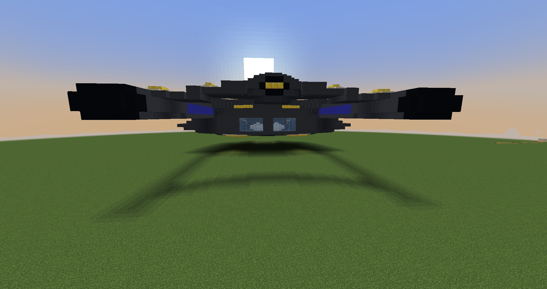 Steamrunner-class starship Minecraft Map