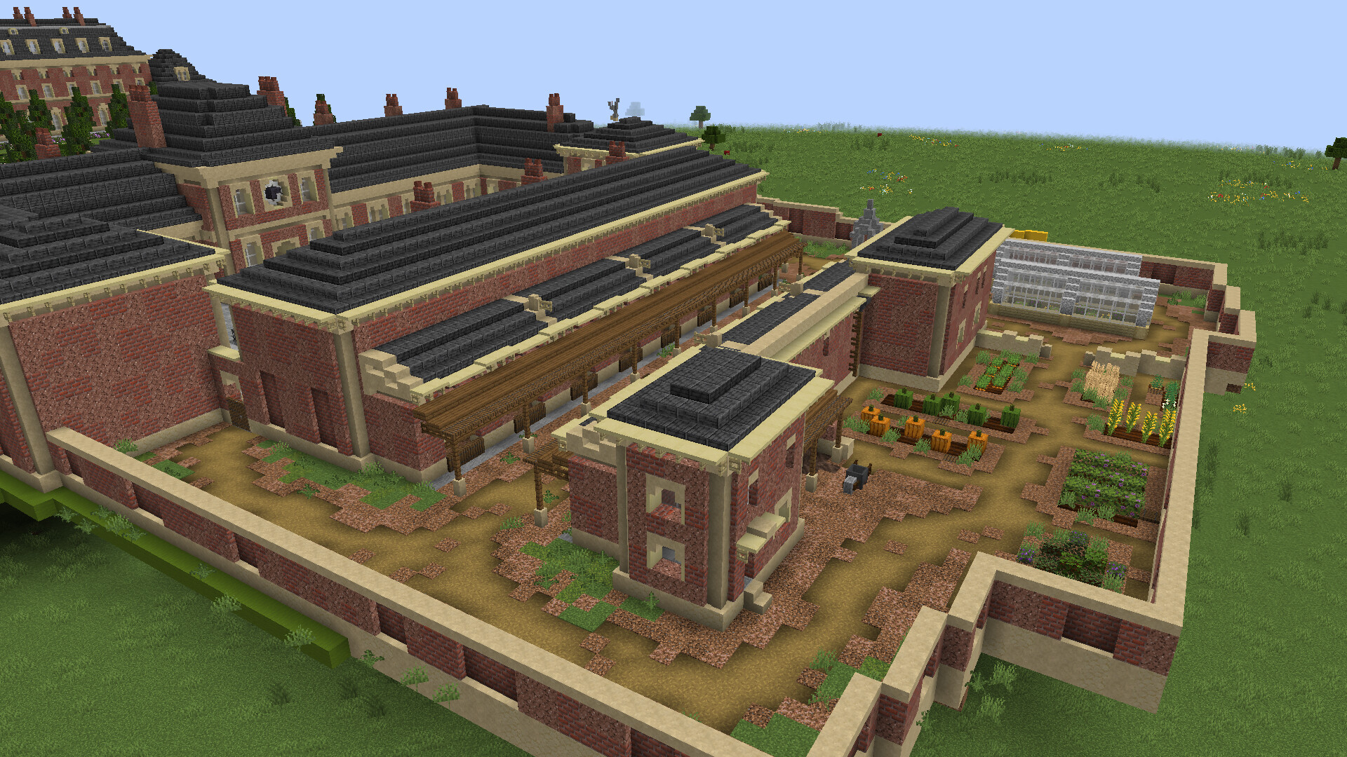 A Beauxbatons. - EARLY PROGRESS Minecraft Map