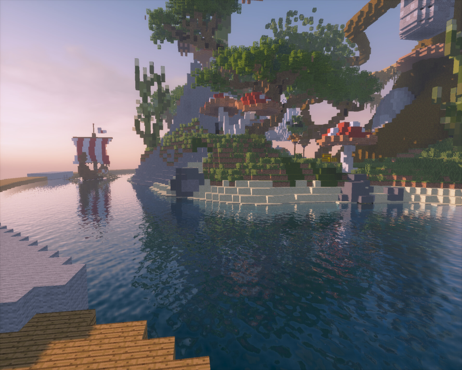 🐝 Fantasy Tree HUB 🐝 Minecraft Map