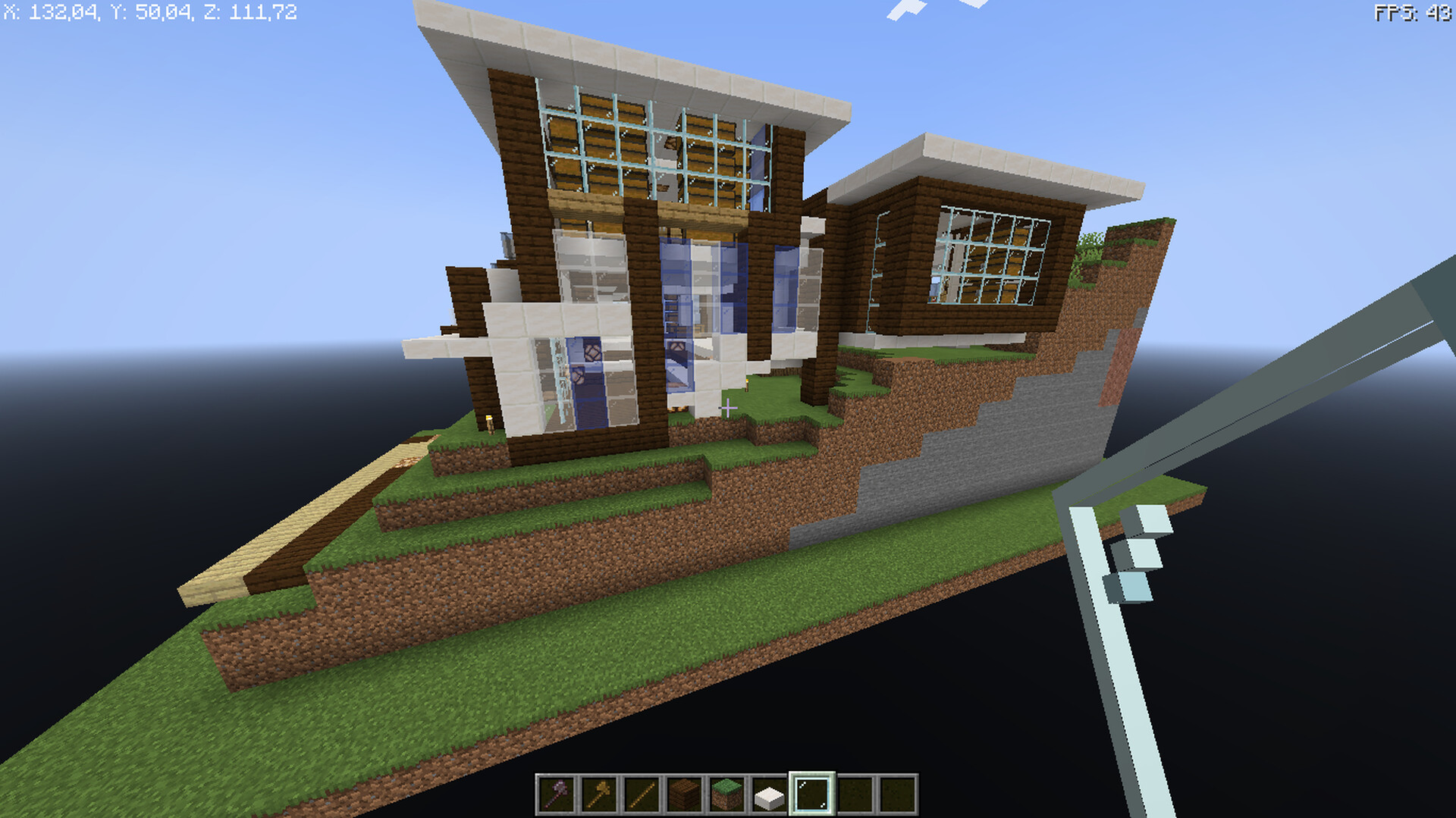 ModernHouse + Schematic Minecraft Map