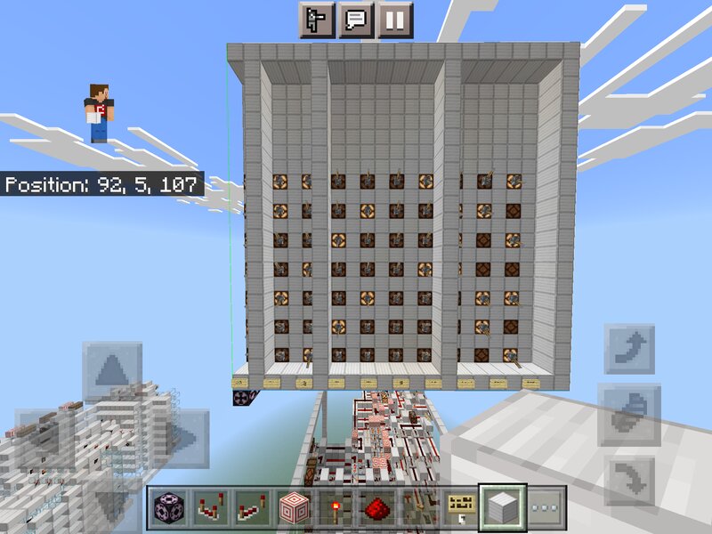 Smallest Binary CPU Bedrock Edition Minecraft Map