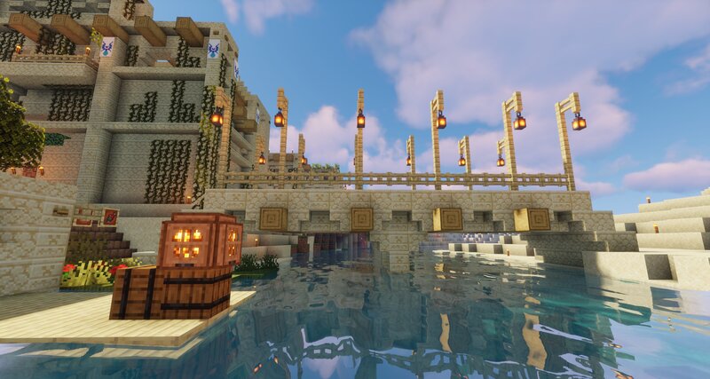 Desert Bridge Minecraft Map