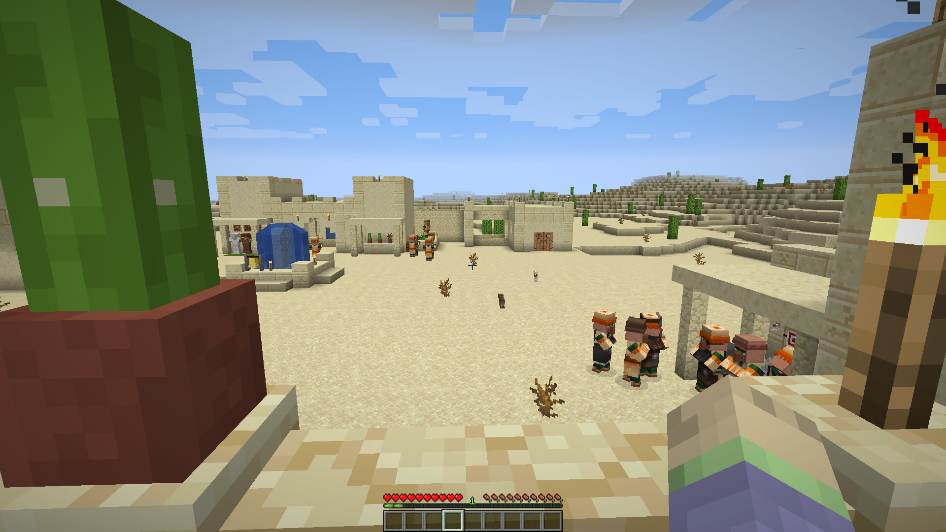 Super desert village Minecraft Map