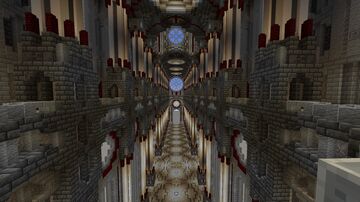 Cathedral Minecraft Maps with Downloadable Schematic