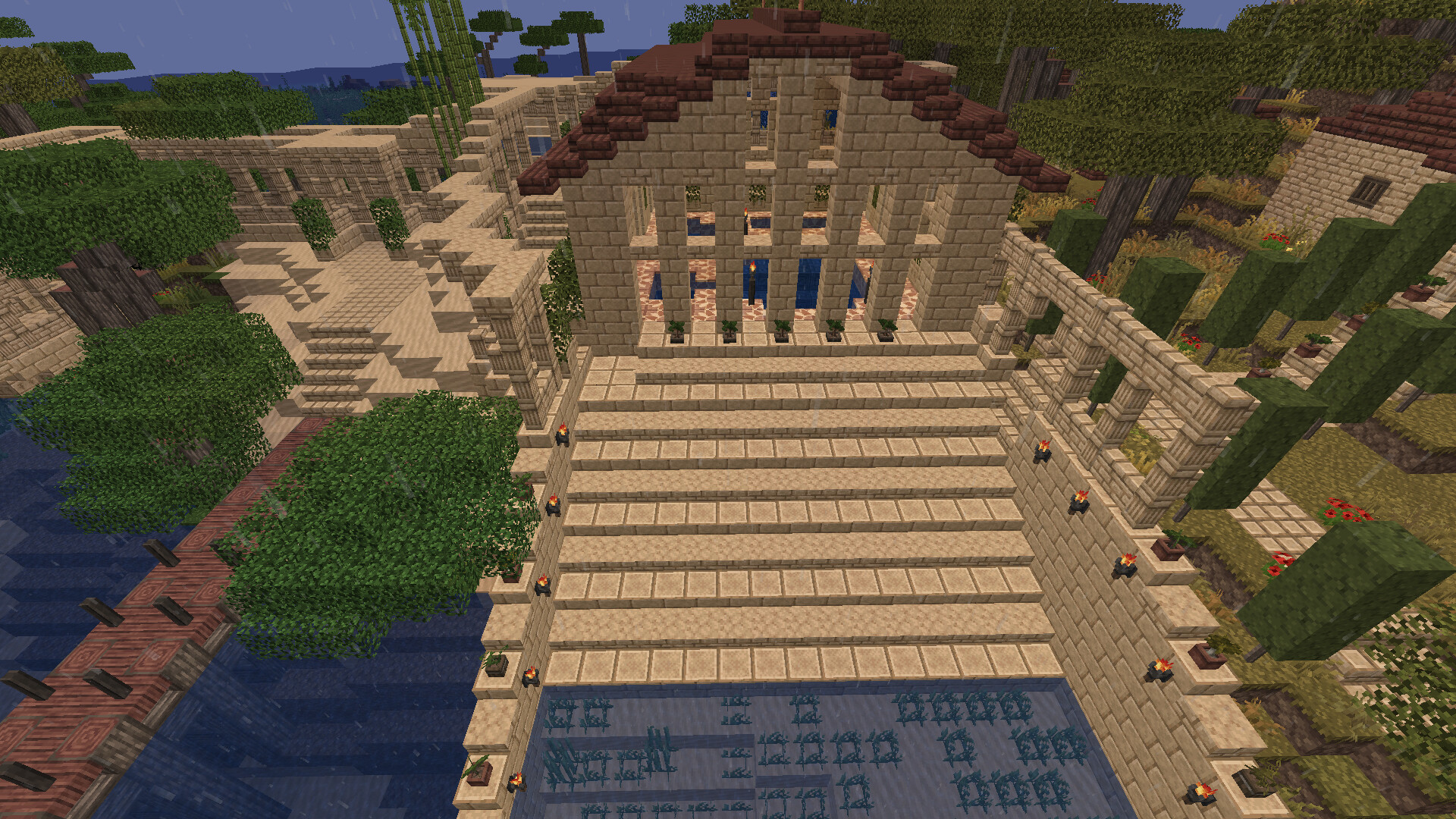 Aquis Apamea - Roman Inspired Village - Version 1.19.2 Minecraft Map