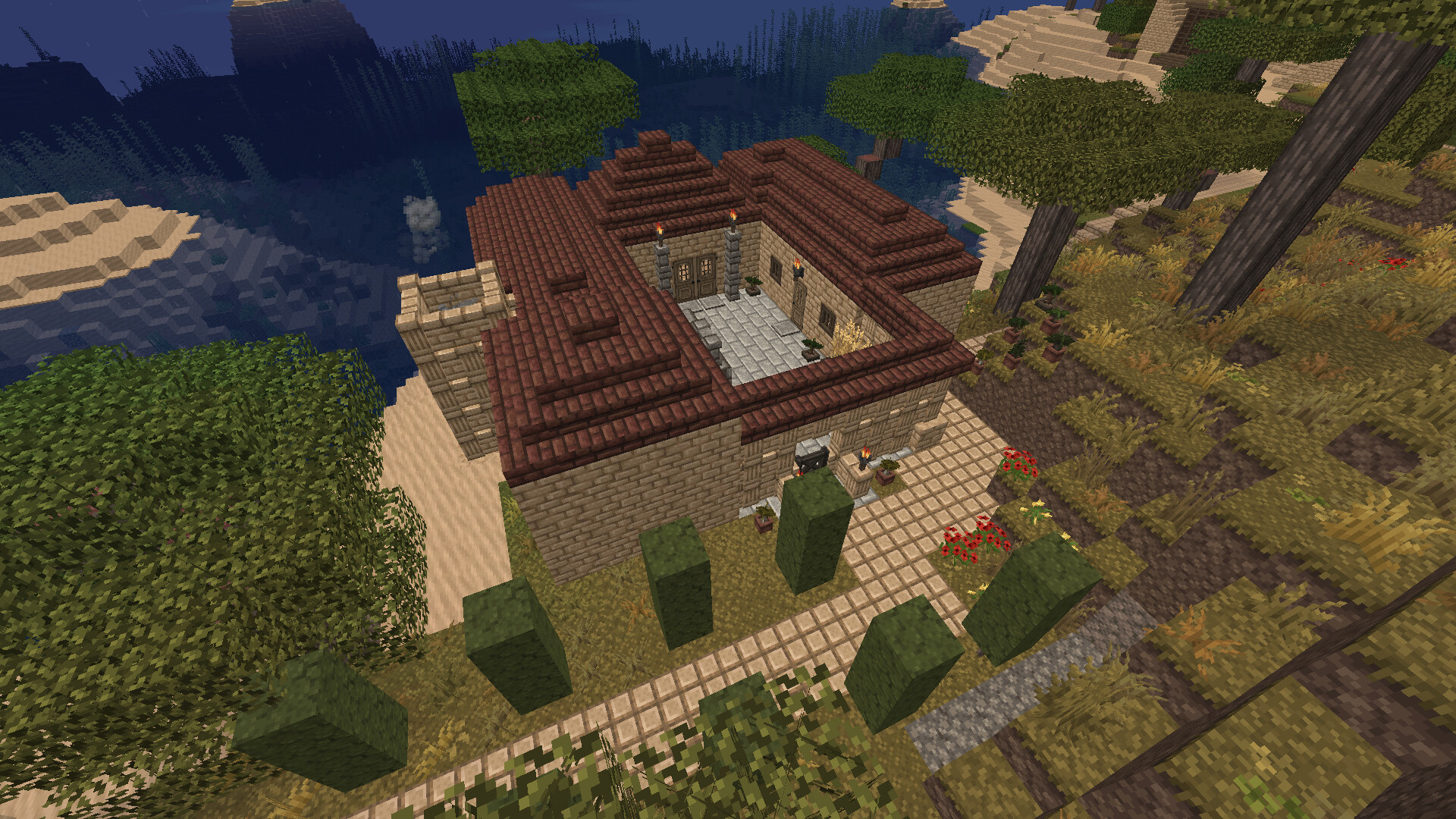 Aquis Apamea - Roman Inspired Village - Version 1.19.2 Minecraft Map