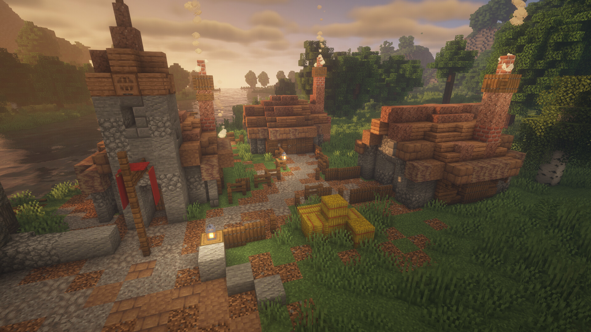 The Mudfort (Aurin) A Small Medieval Castle Minecraft Map