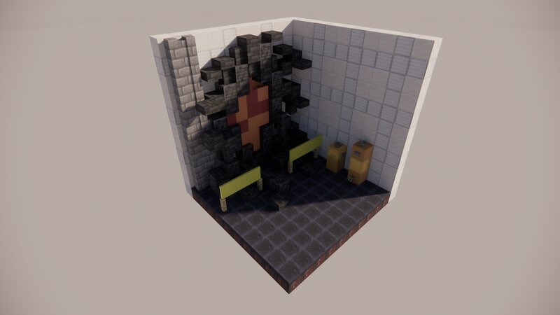 Hawkins Lab Gate | Mini Box Build Minecraft Map