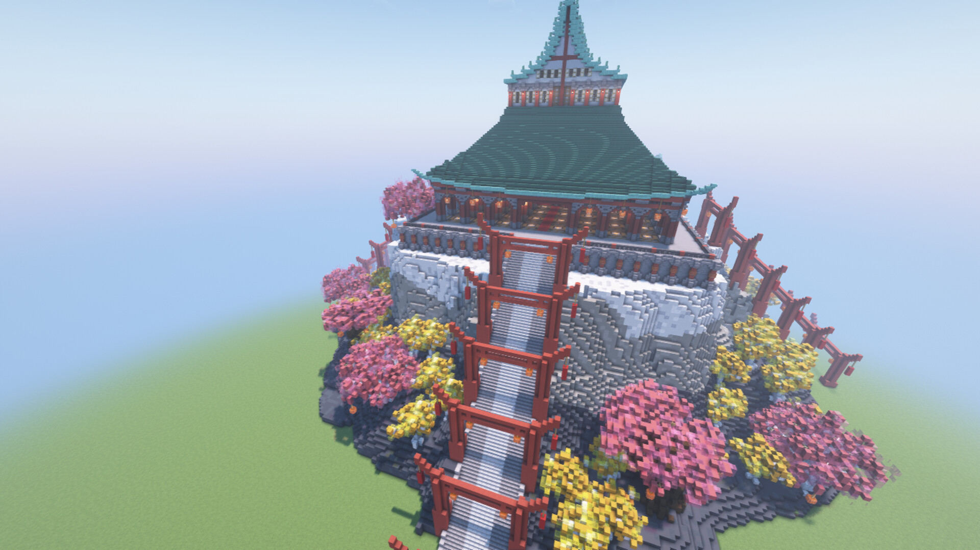 Spawn Japones gratis Minecraft Map