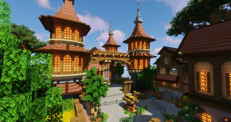 Spawn - Medieval Island | DOWNLOAD Minecraft Map
