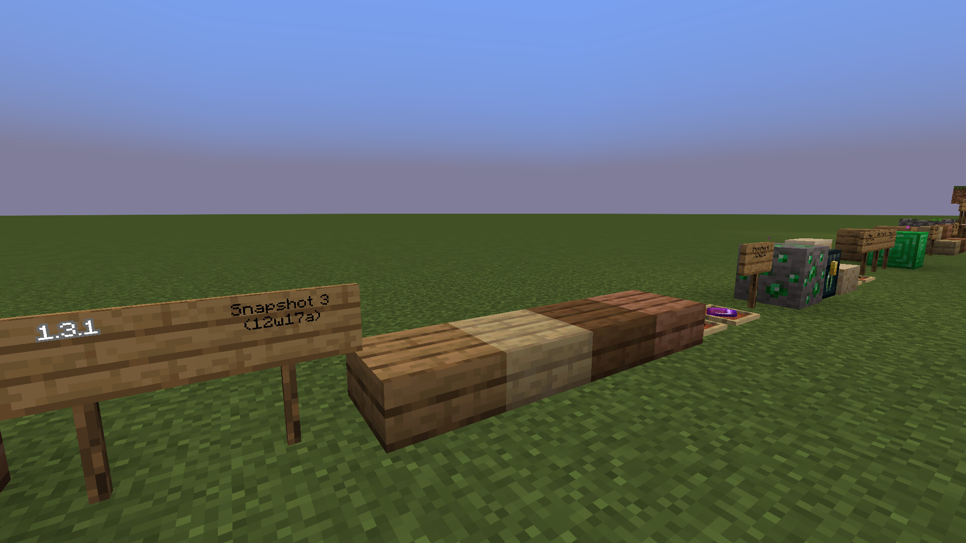 Minecraft Versions: Visualised Minecraft Map