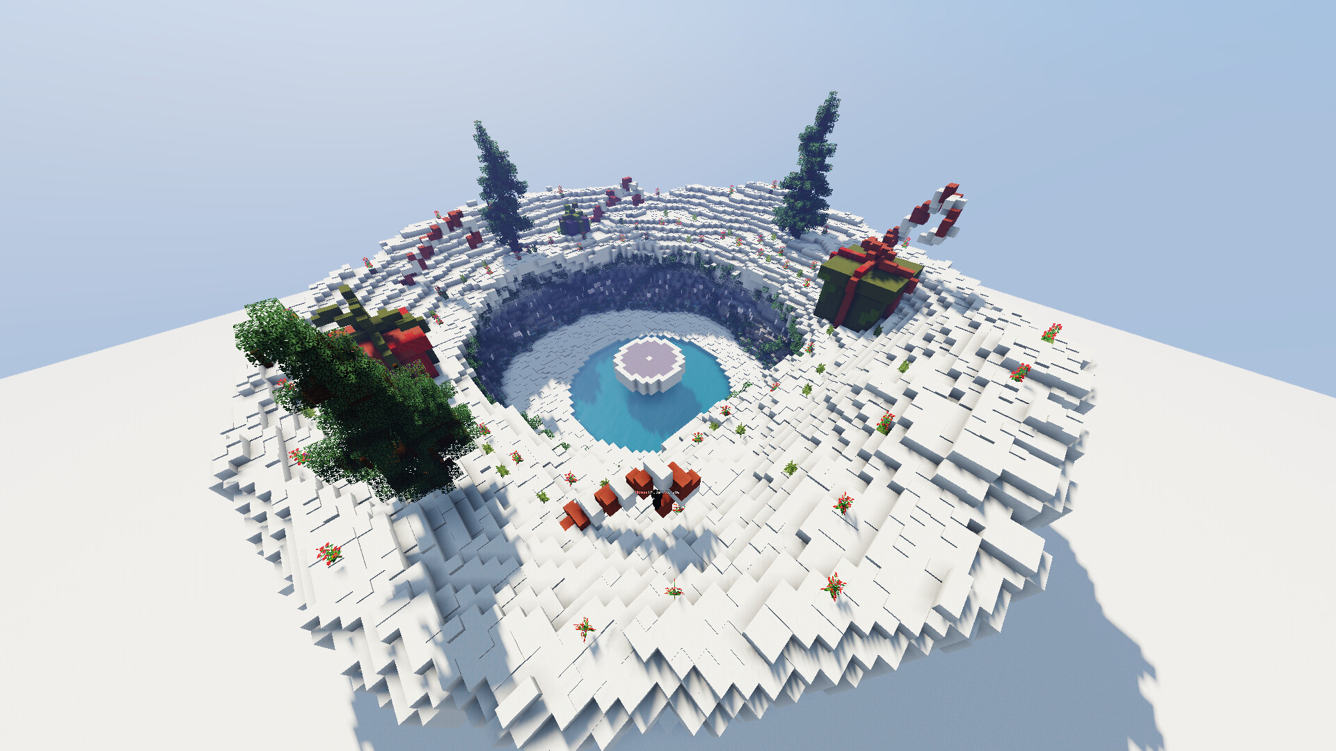Snowy Sumo Map Minecraft Map