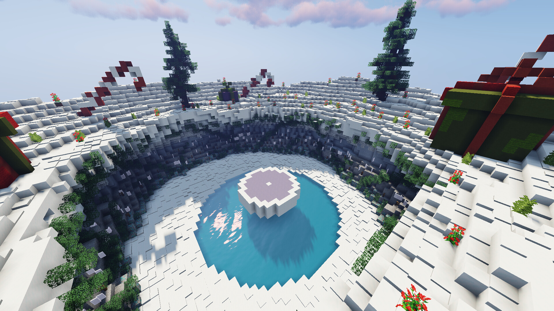 Snowy Sumo Map Minecraft Map