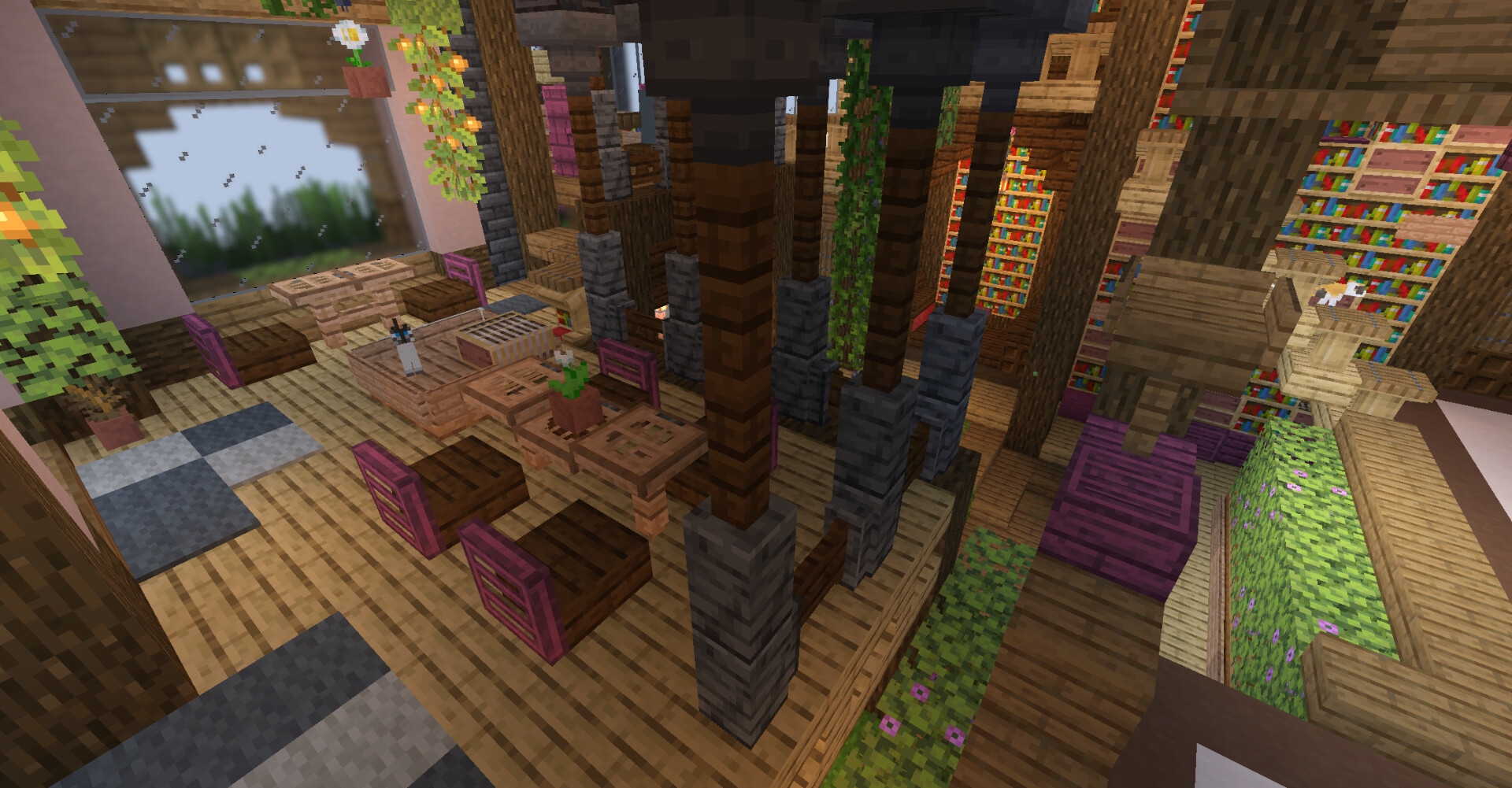 Cat Cafe Minecraft Map