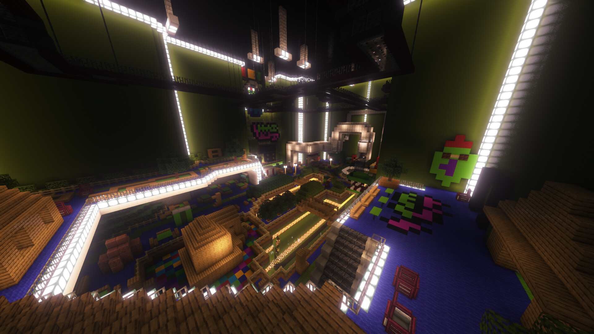 FNaF Security Breach map Java and Bedrock Minecraft Map