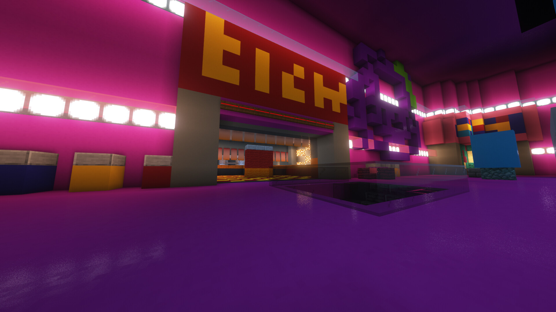 FNaF Security Breach map Java and Bedrock Minecraft Map