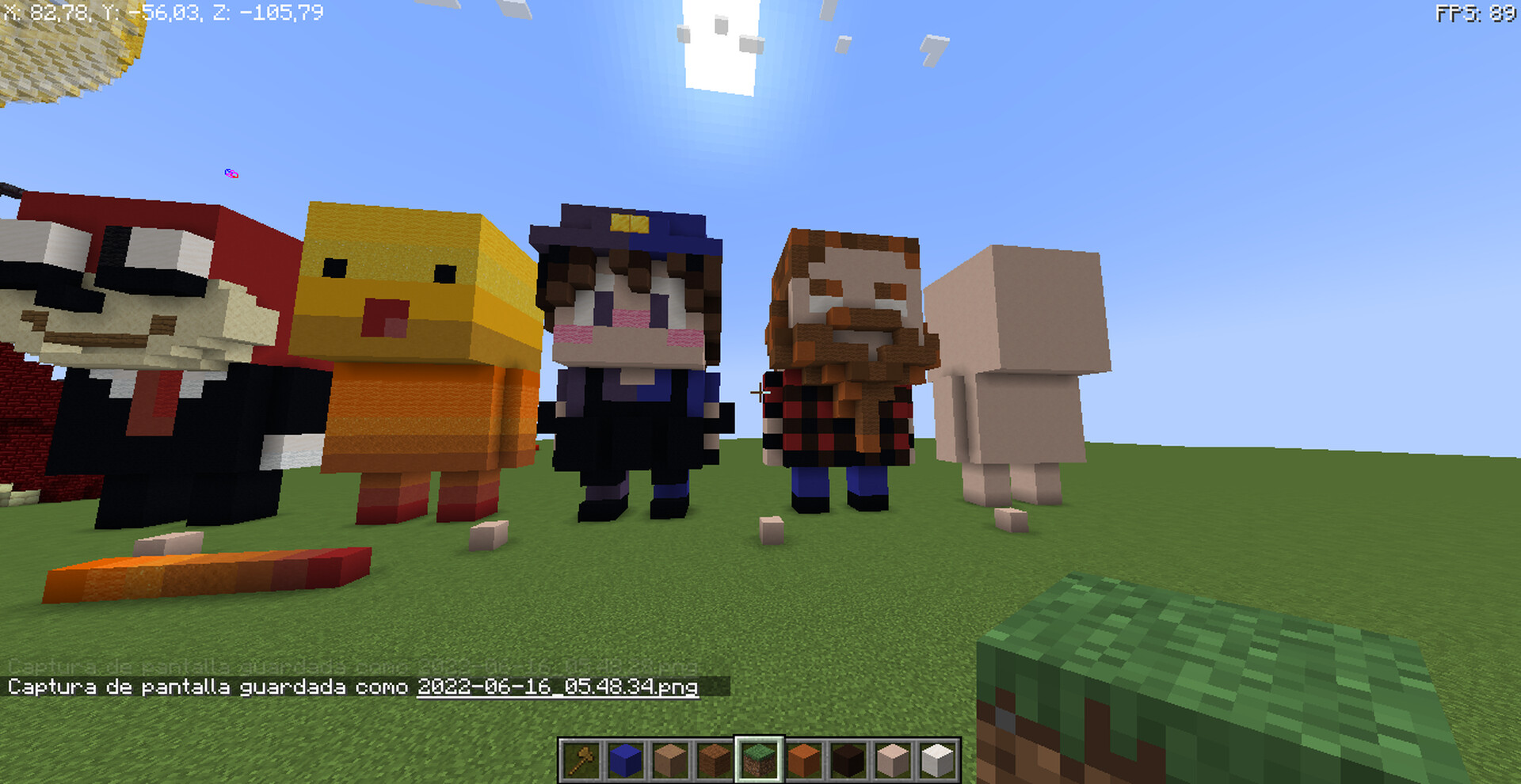 How Do Chibis in Minecraft, all skins Minecraft Map