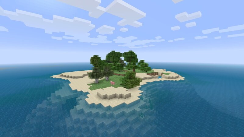 Minecraft (LCE) Terrain Seed! "TROPICAL HEAVEN" w/Download (Classic ...