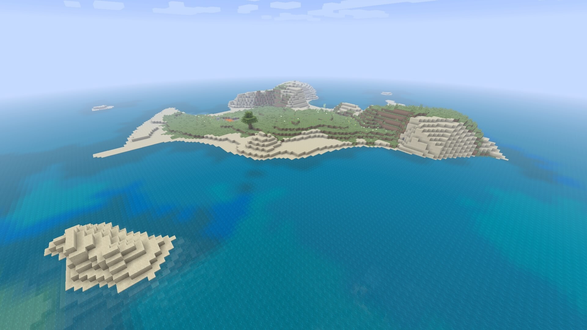 Minecraft (LCE) Terrain Seed! "TROPICAL HEAVEN" w/Download (Classic ...