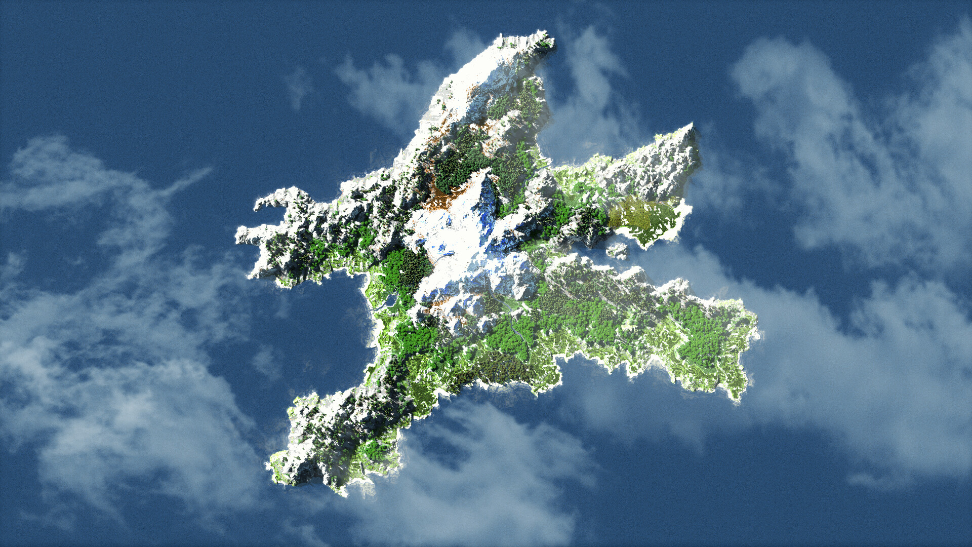 The Island of Númenor: REFORGED [Minecraft 1.19.2, WorldPainter Terrain] Minecraft Map