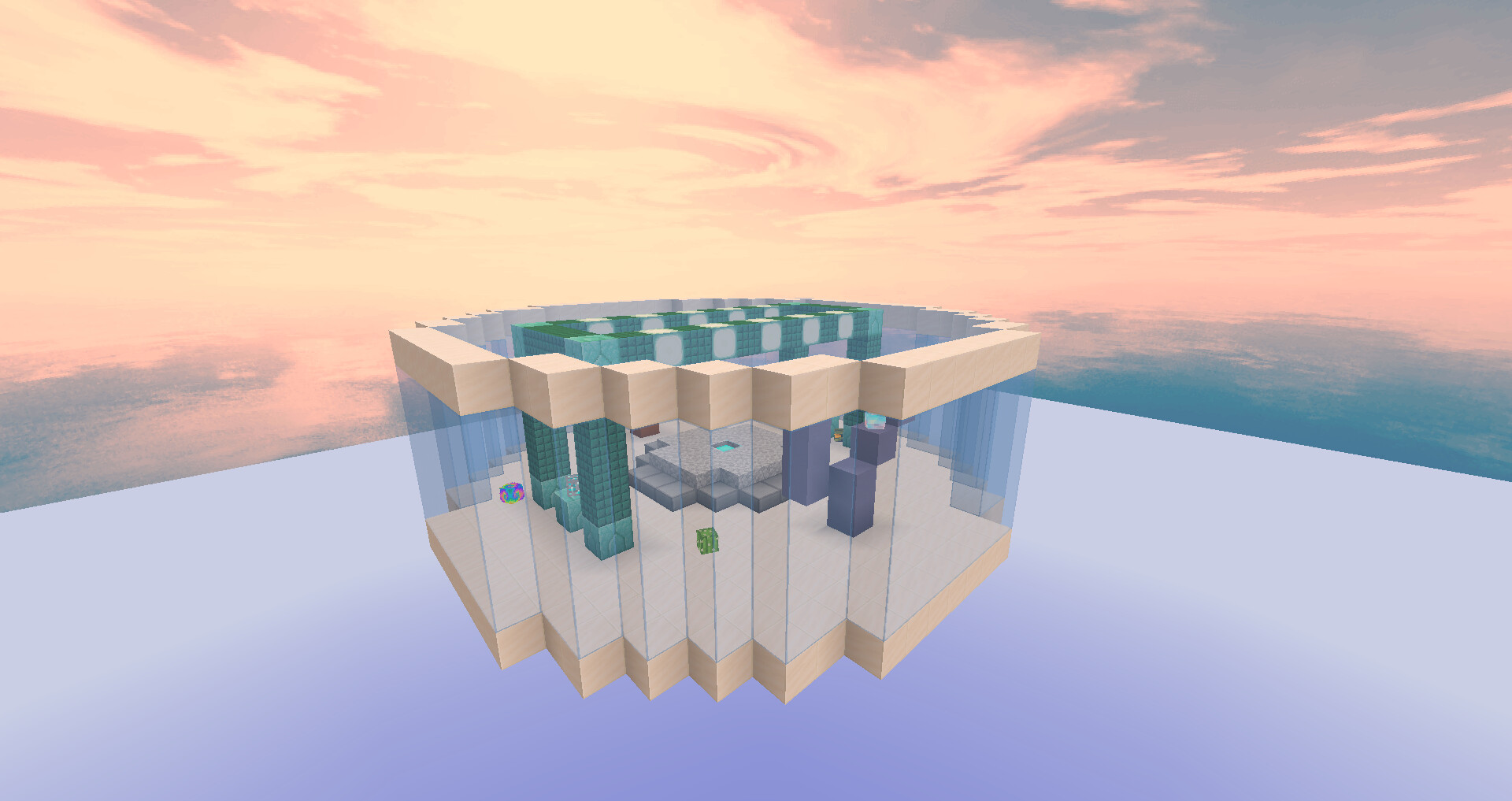 Waiting lobby like Hypixel (bedwars/skywars) Minecraft Map