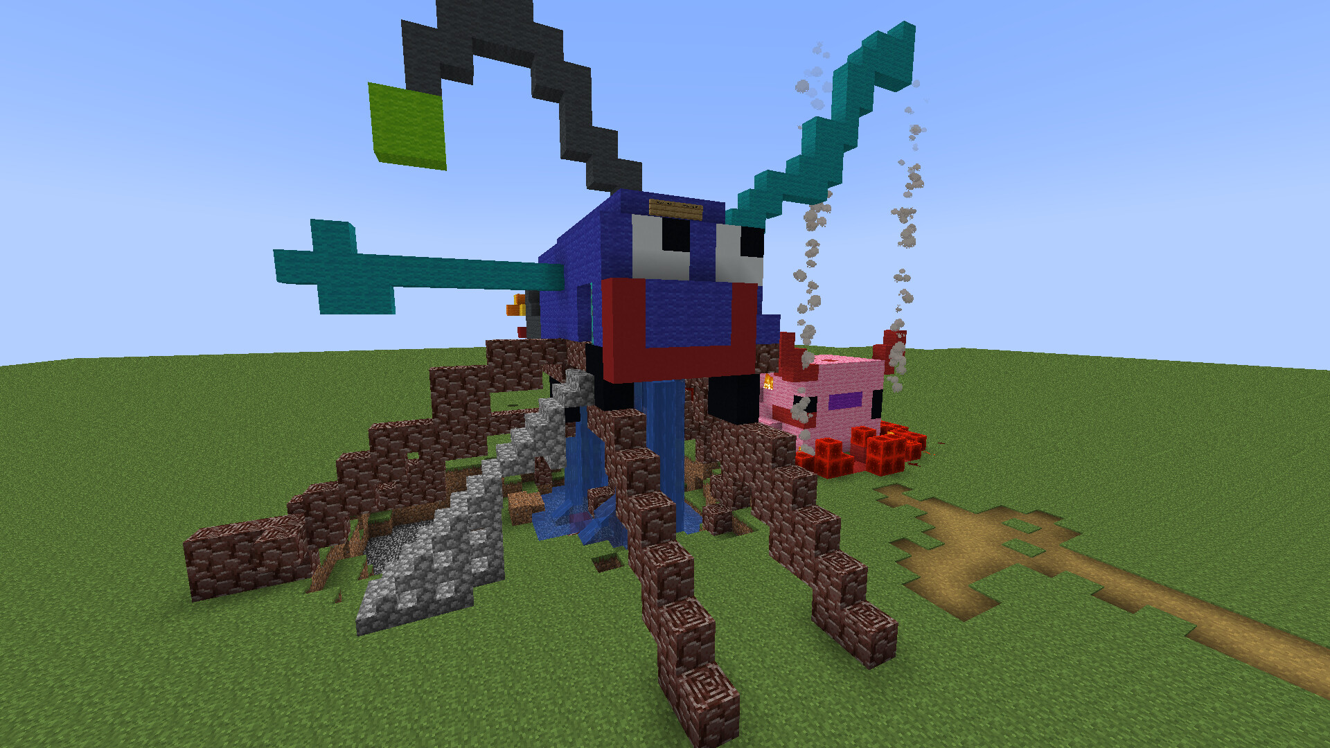 Cursed buld battle Minecraft Map