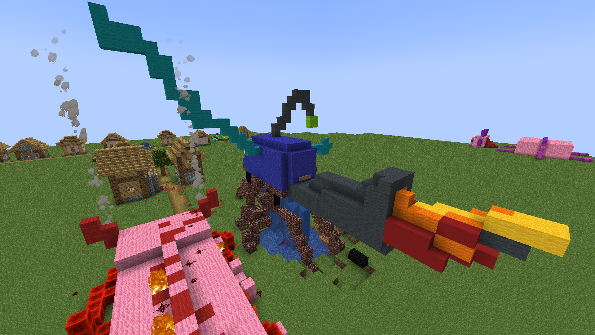 Cursed buld battle Minecraft Map