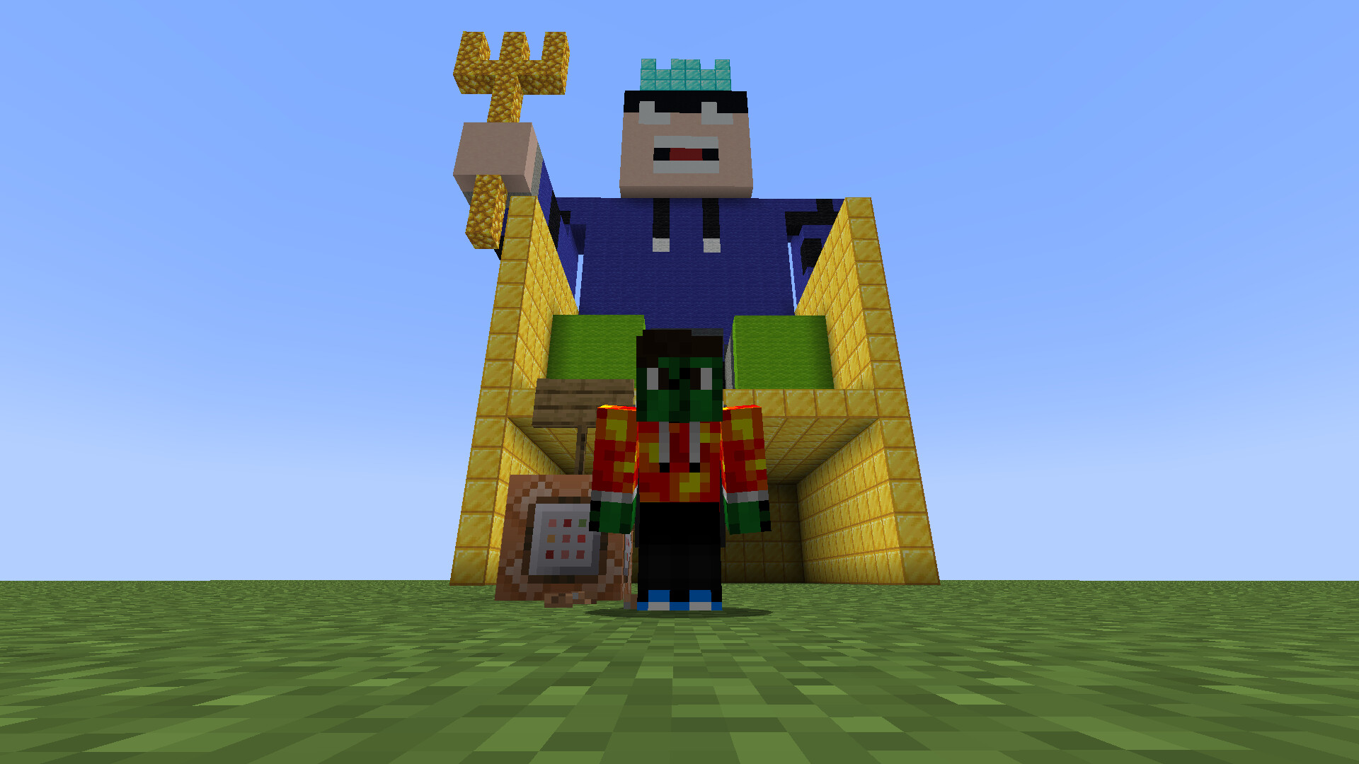 Cursed buld battle Minecraft Map