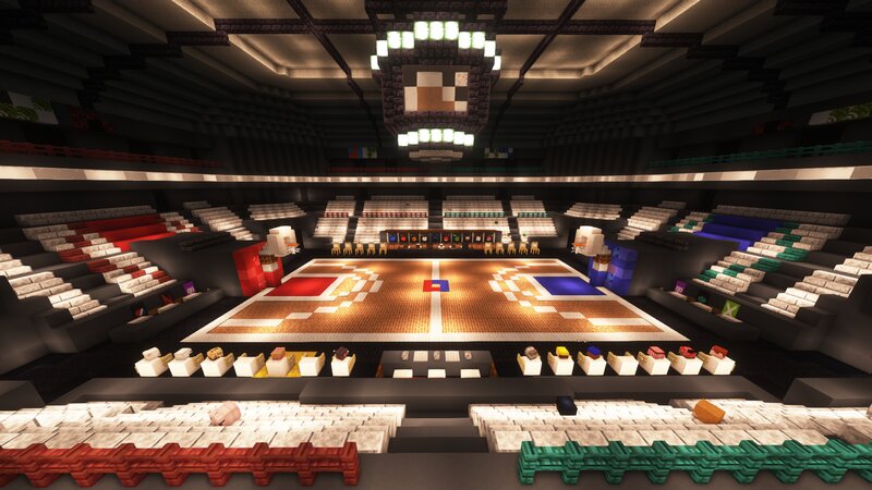 Basketball in Vanilla Minecraft! Minecraft Map