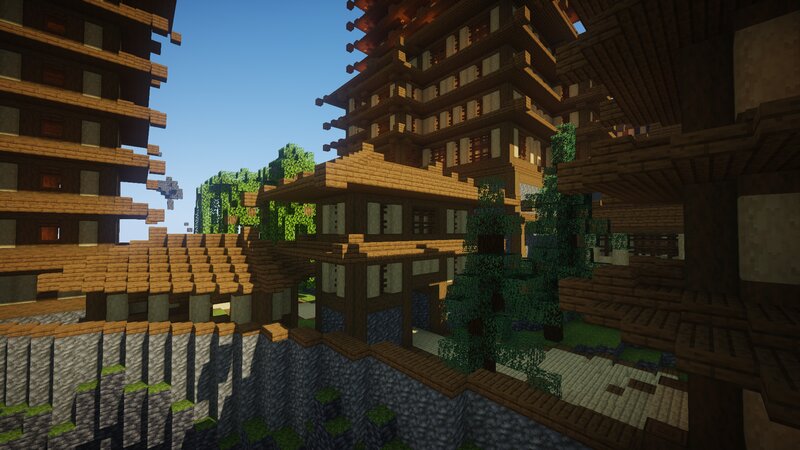 Floating Monastery Minecraft Map