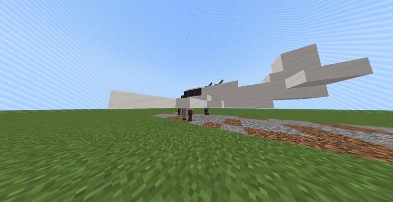 Minecraft, Propeller Plane From Bot_Xrge YT, NewFreedomMC Minecraft Map