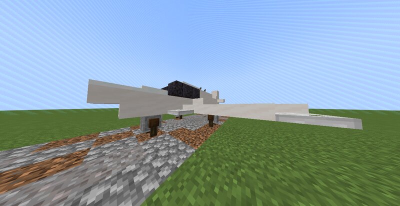 Minecraft, Propeller Plane From Bot_Xrge YT, NewFreedomMC Minecraft Map