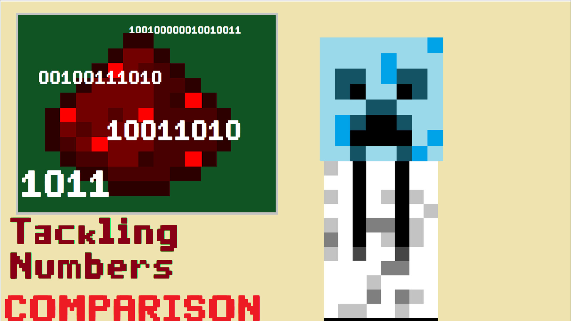 Tackling Numbers: Comparison Minecraft Map