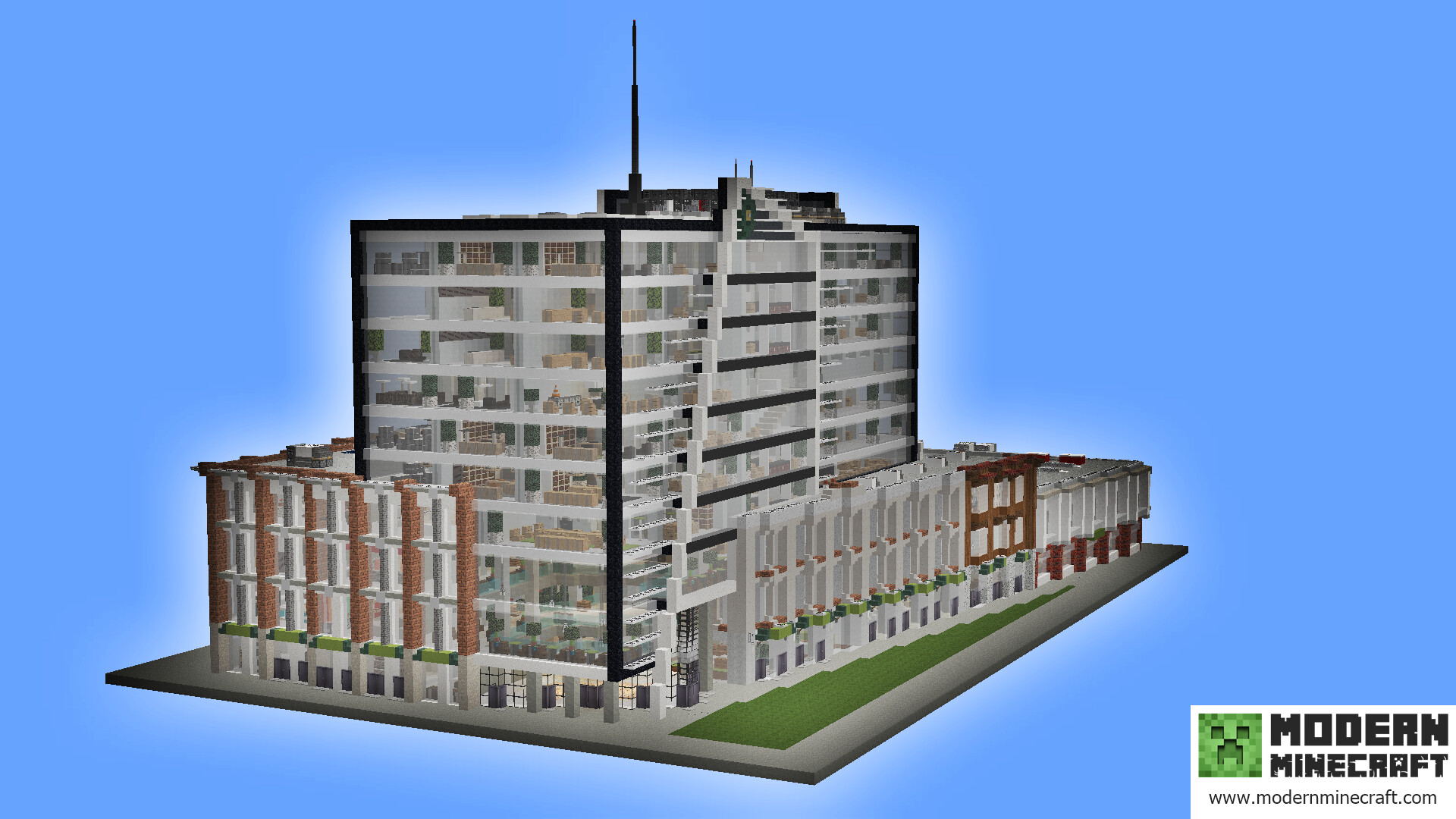 Technology Store (Has Interior) Minecraft Map